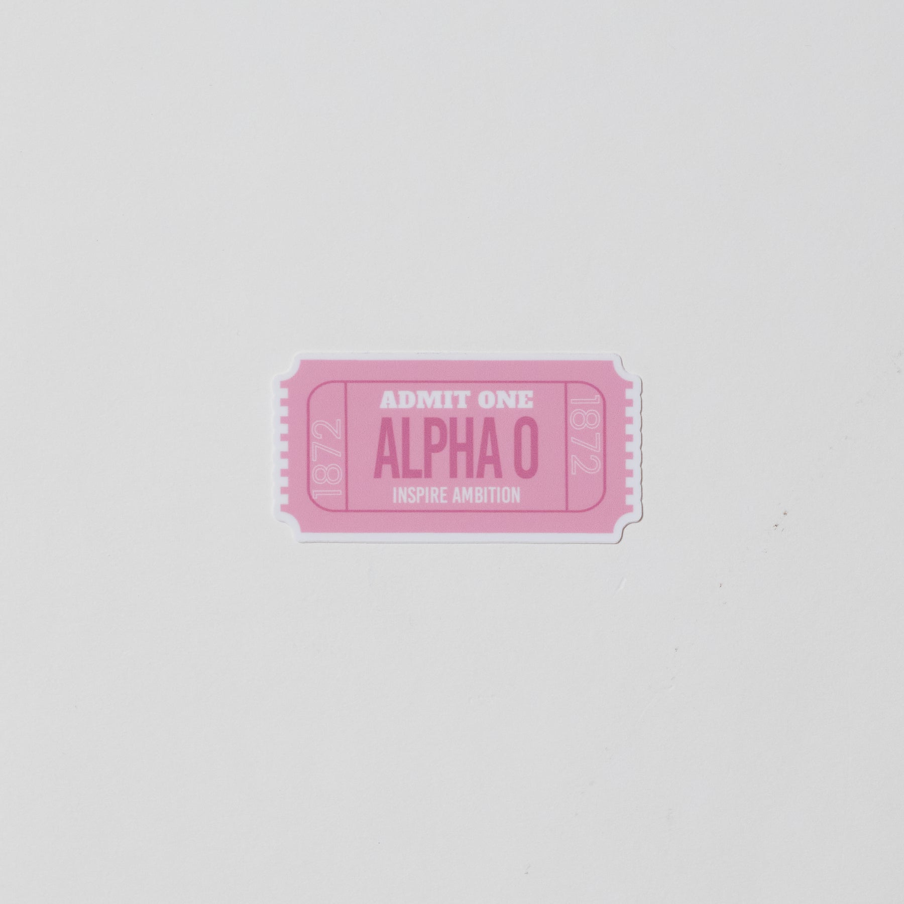 Admission Ticket Sorority Sticker – University Tees