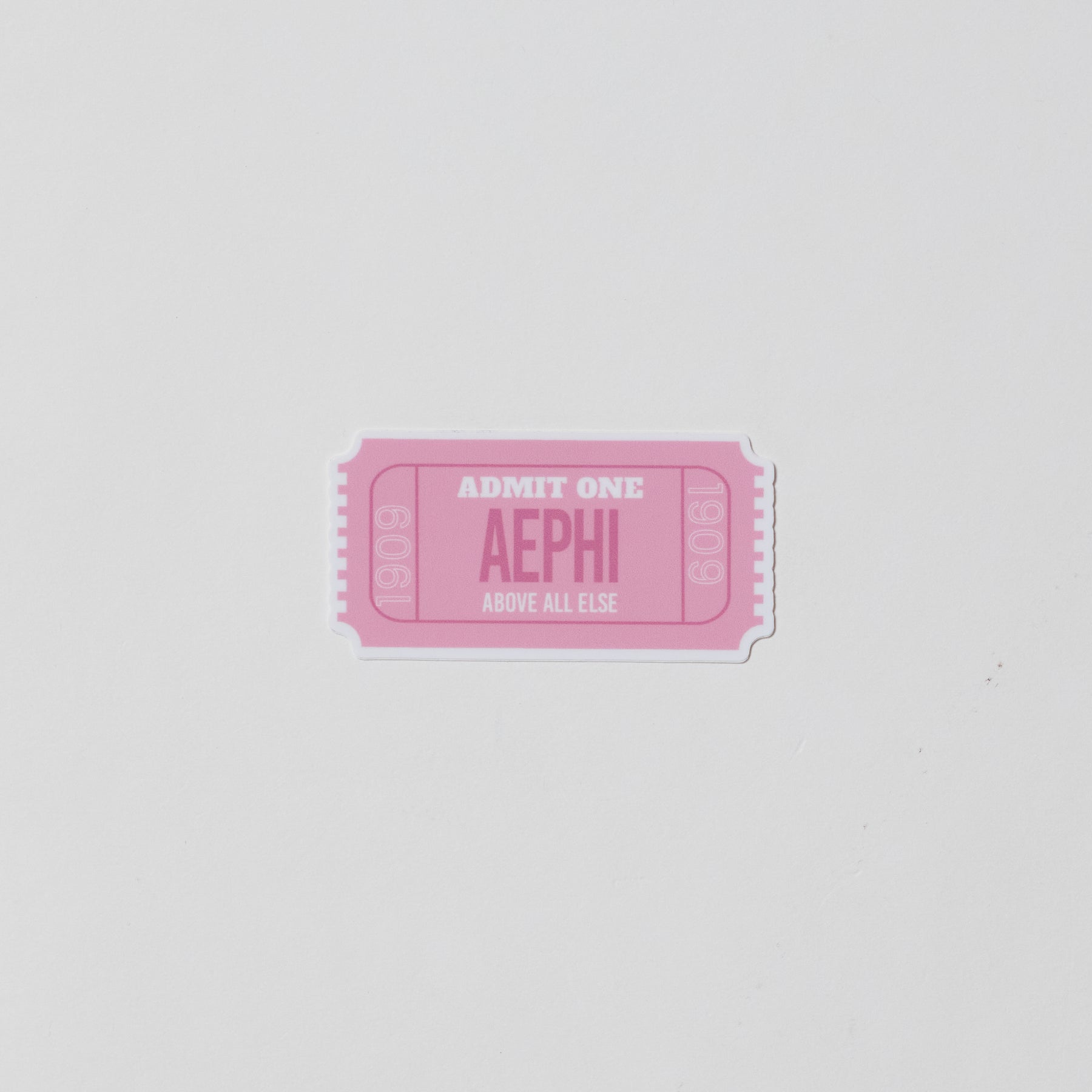 Admission Ticket Sorority Sticker – University Tees
