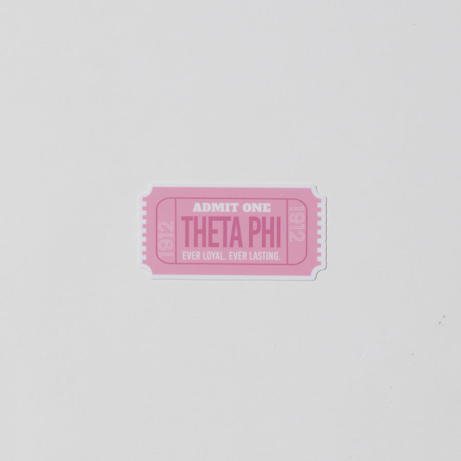 Admission Ticket Sorority Sticker – University Tees