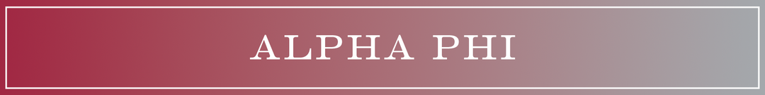 Alpha Phi Apparel | University Tees