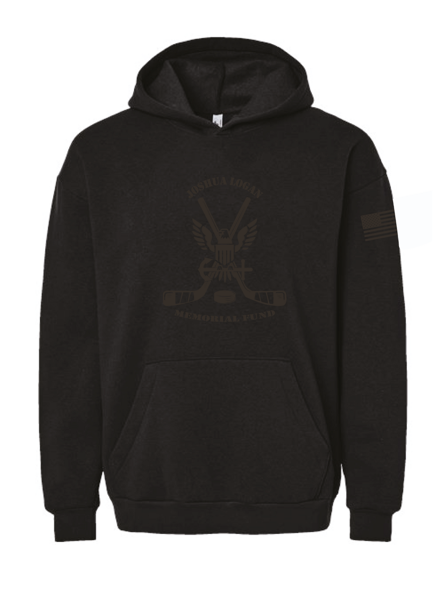 Joshua Logan Memorial Fund Merch - Hood - American Apparel - Black ...