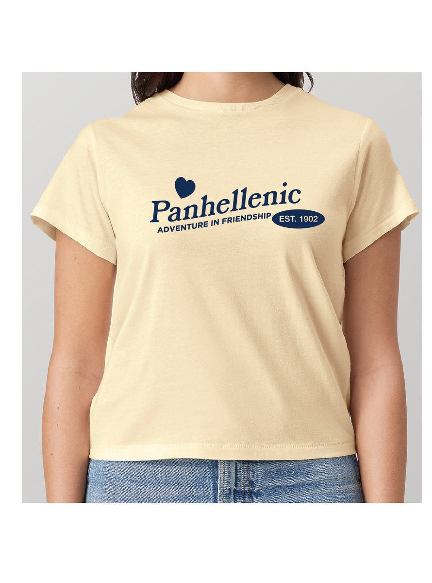 National Panhellenic Conference Heart Baby Tee – University Tees