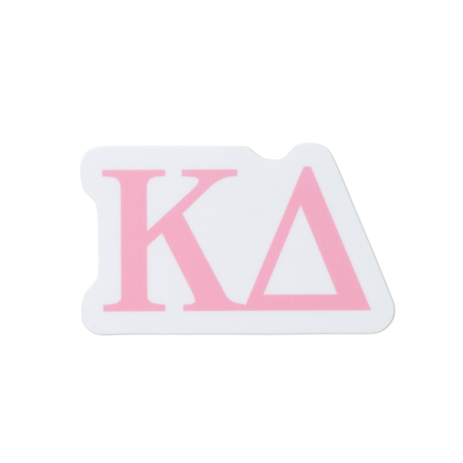 Pink Greek Letter Sorority Sticker – University Tees